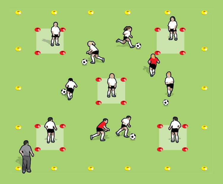 Bumper Cars 75 Fun Soccer Games For Kids Age Groups From U5 To U15 