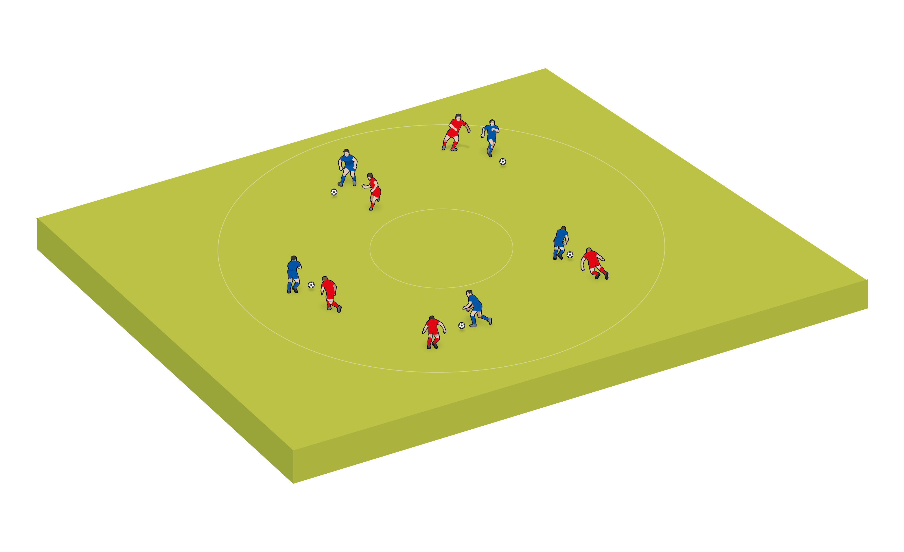 Attack to defence - practice 1 - Soccer Drills - Soccer Coach Weekly