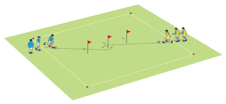 Dribble and change direction with the ball (U13 game) - EasiCoach ...
