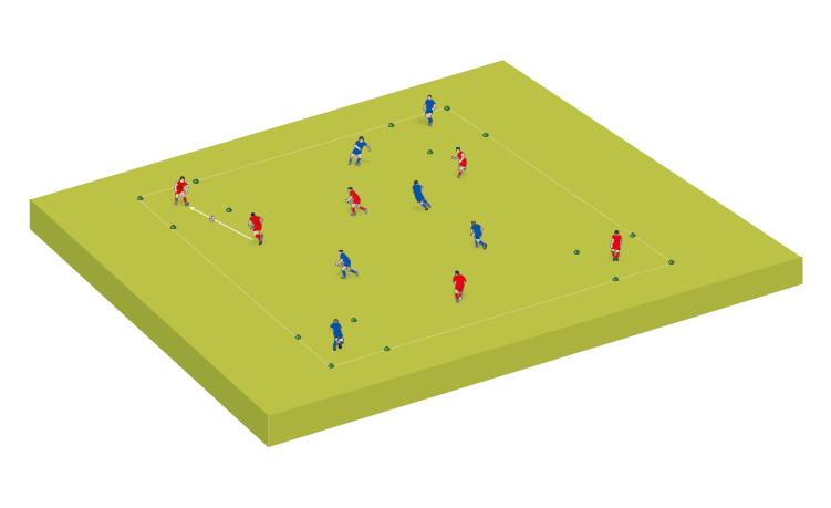 Soccer Coach Weekly - Drills - The right combination - Practice