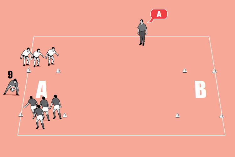 A tricky pass at pace - Rugby Training Session & Practice Plans - Rugby ...