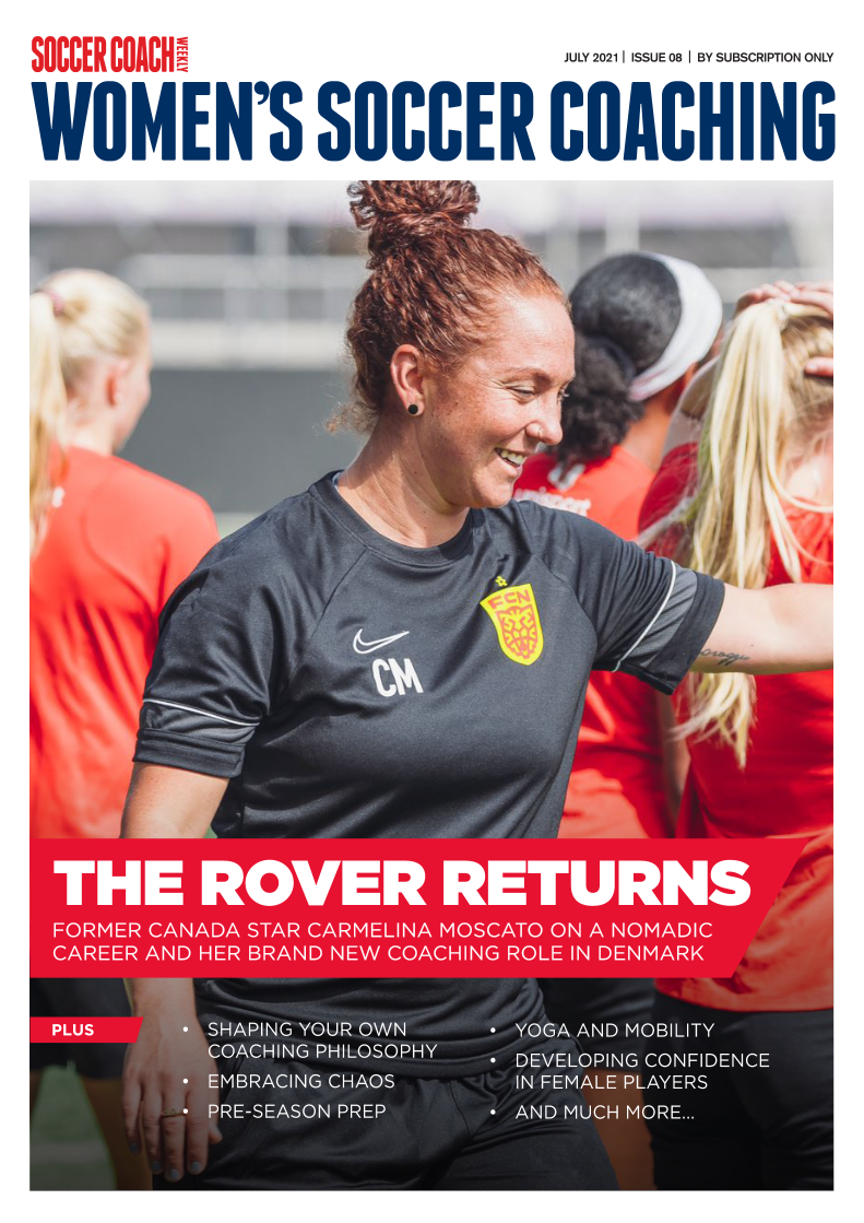 Women's Soccer Coaching - Issue Library - Women's Soccer Coaching Issue 8