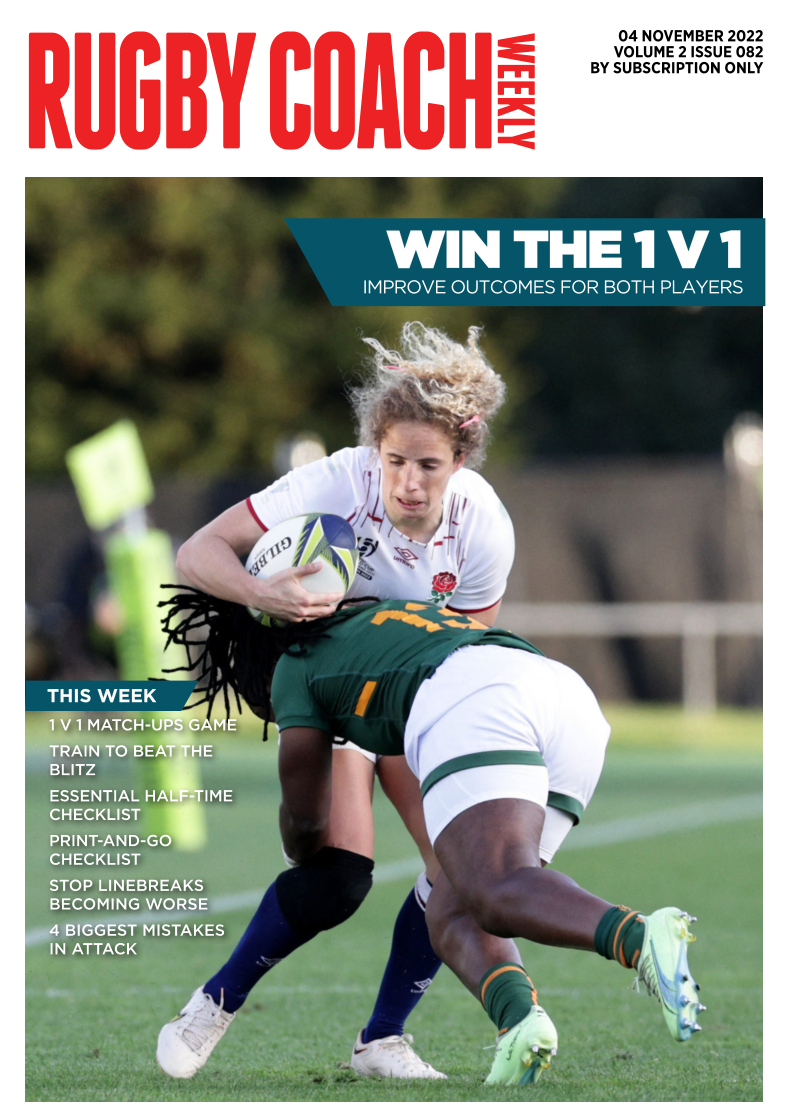 Rugby Coach Weekly - Issue Library - Rugby Coach Weekly Issue 82