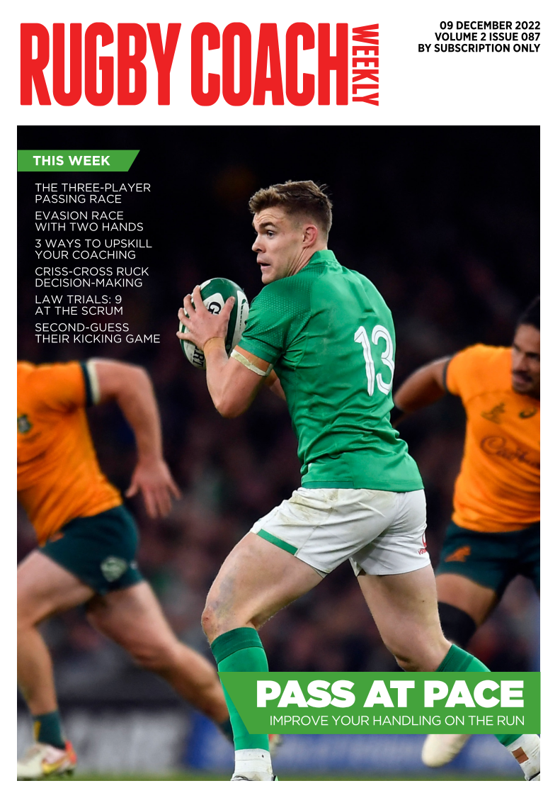 Rugby Coach Weekly - Issue Library - Rugby Coach Weekly Issue 87