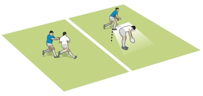 Rocket touch - Small Sided Rugby Games & Drills - Rugby Coach Weekly