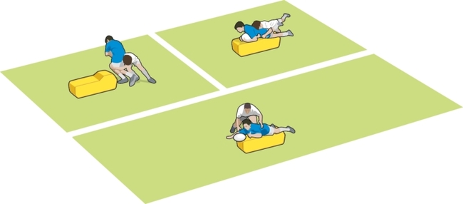 Topping the tackle - Rugby Tackling Drills - Rugby Coach Weekly