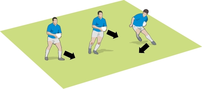 Swerving at pace - Rugby Footwork & Agility Drills - Rugby Coach Weekly