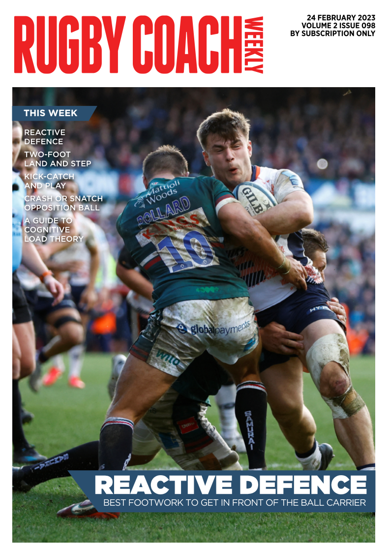 Rugby Coach Weekly - Issue Library - Rugby Coach Weekly Issue 98