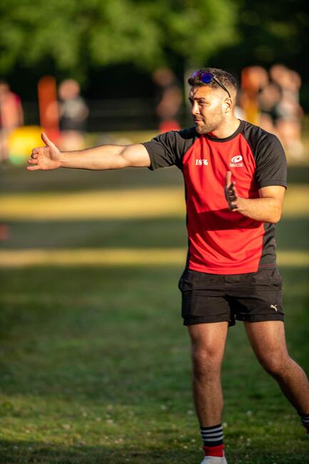 Rugby Coach Weekly - Passing and Handling Rugby Drills - Rugby drill to ...