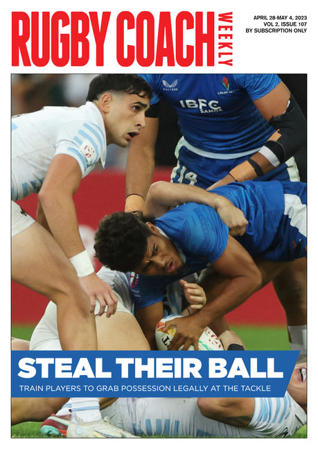 Rugby Coach Weekly - Rucking & Mauling - Crouch-bind-set: RUCK!