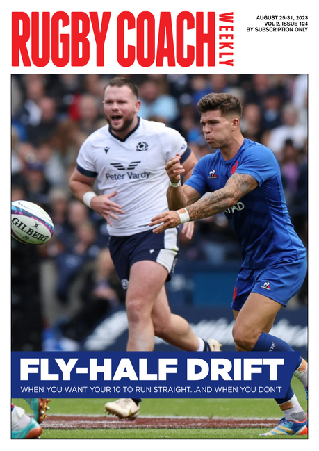 Rugby Coach Weekly - Passing and Handling Rugby Drills - Receive, react ...