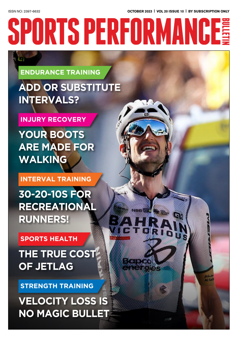 Sports Performance Bulletin - Issue Library - Sports Performance ...
