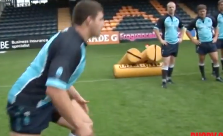 VIDEO: Lineout footwork - Rugby Scrum & Lineout Drills - Rugby Coach Weekly