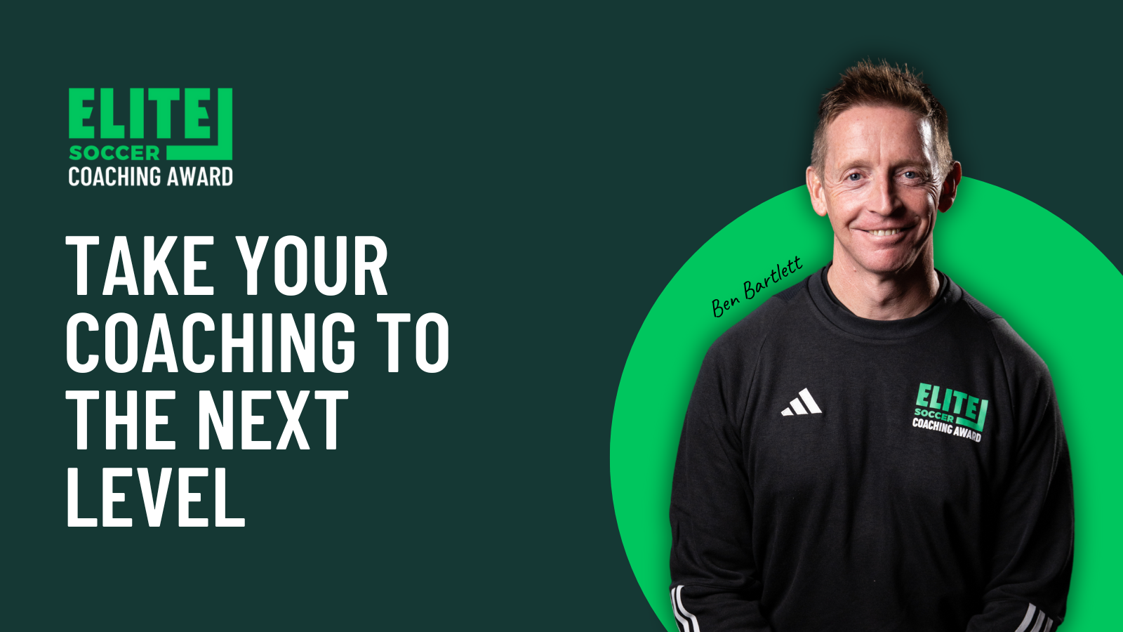 Elite Soccer Coaching Award with Ben Bartlett