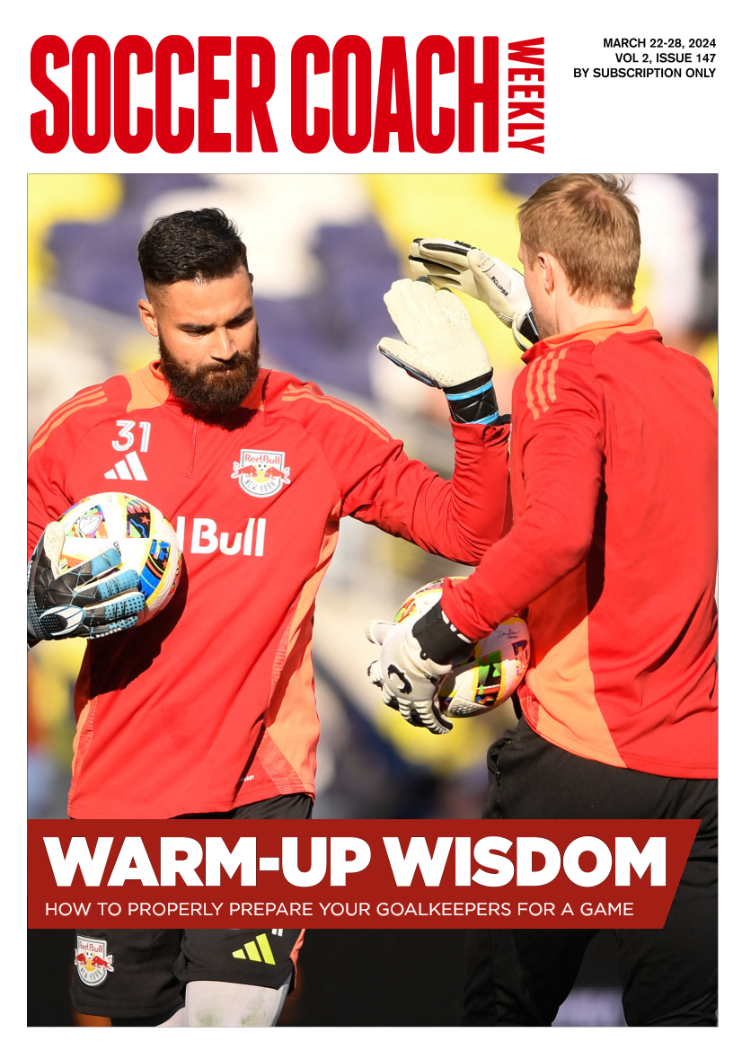 Soccer Coach Weekly - Issue Library - Soccer Coach Weekly Issue 147