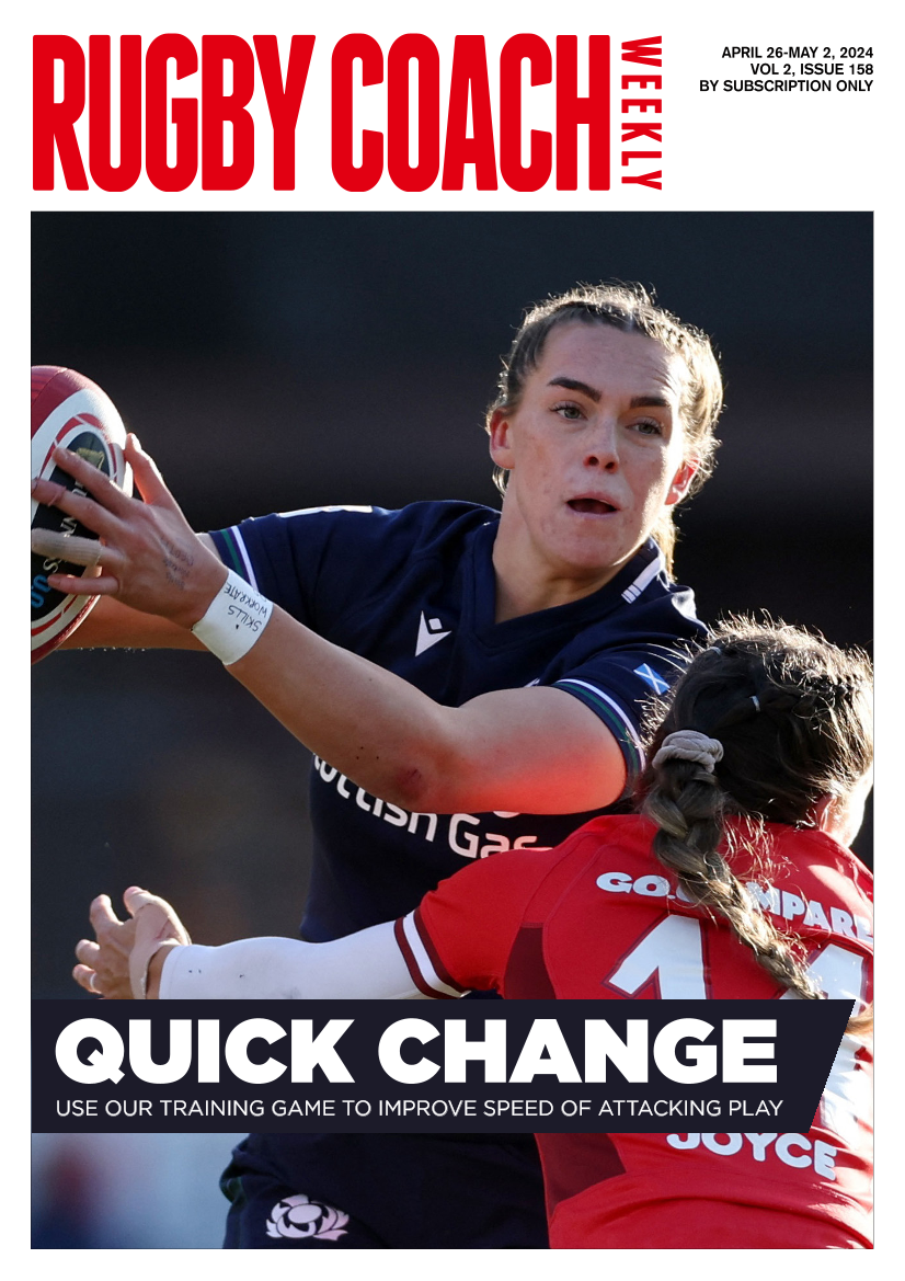 Rugby Coach Weekly - Issue Library - Rugby Coach Weekly Issue 158