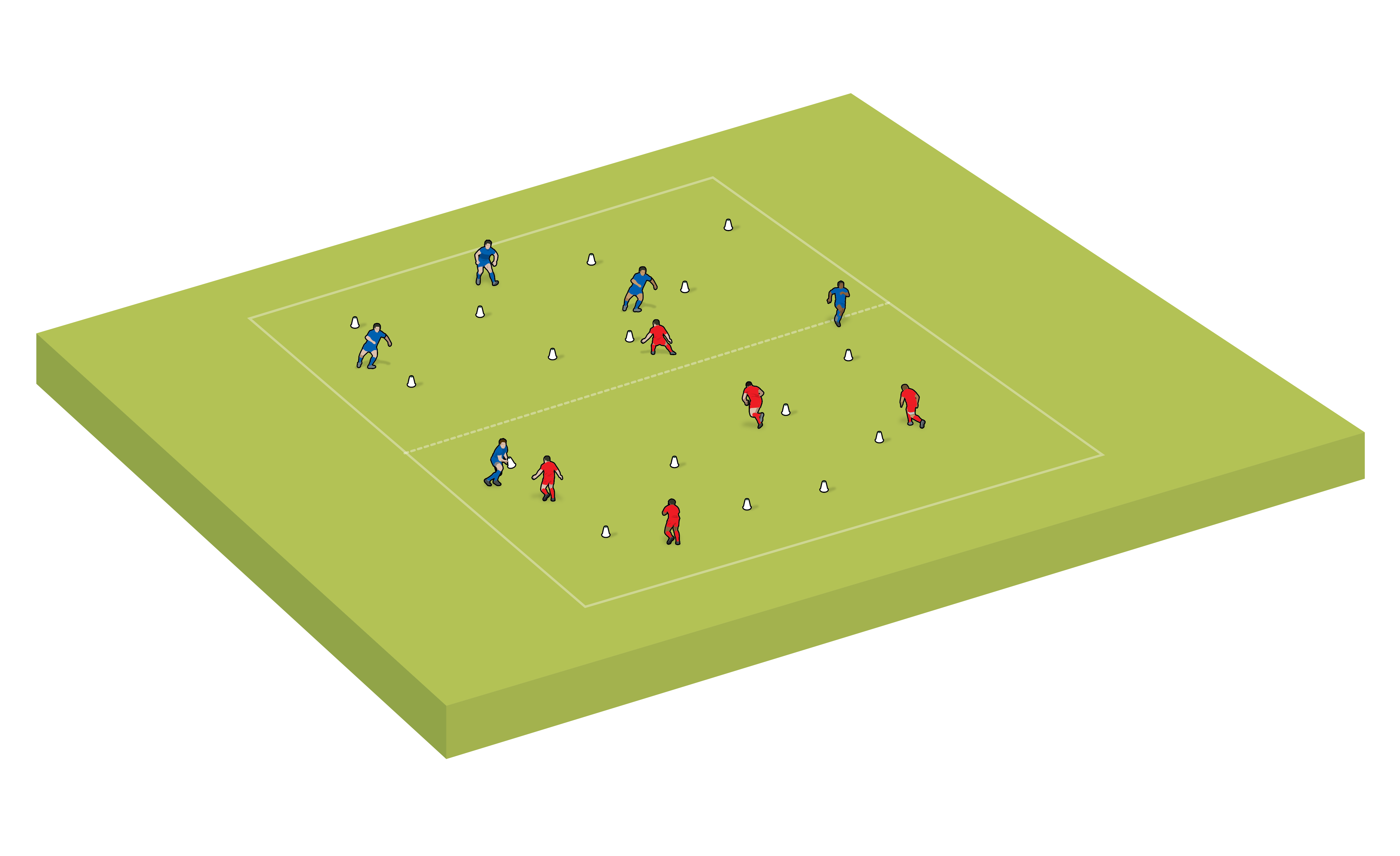 Tag warm-up - Football & Soccer Warm Up Drills - Soccer Coach Weekly