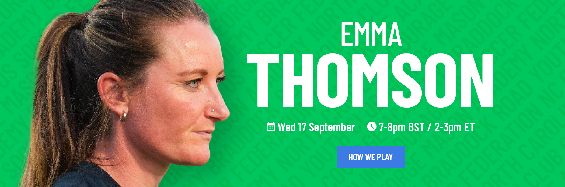 Elite Soccer - Events - Emma Thomson