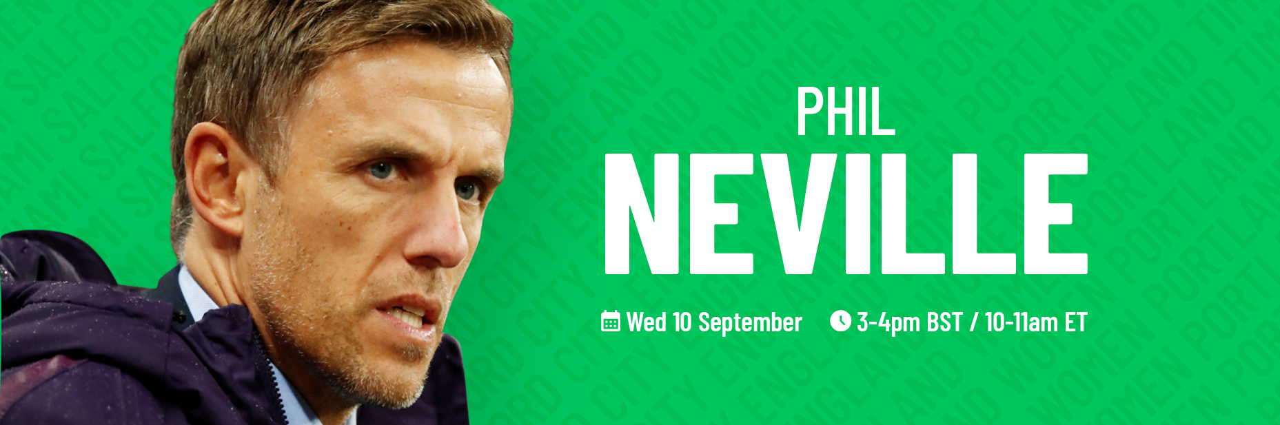 Elite Soccer - Events - Phil Neville