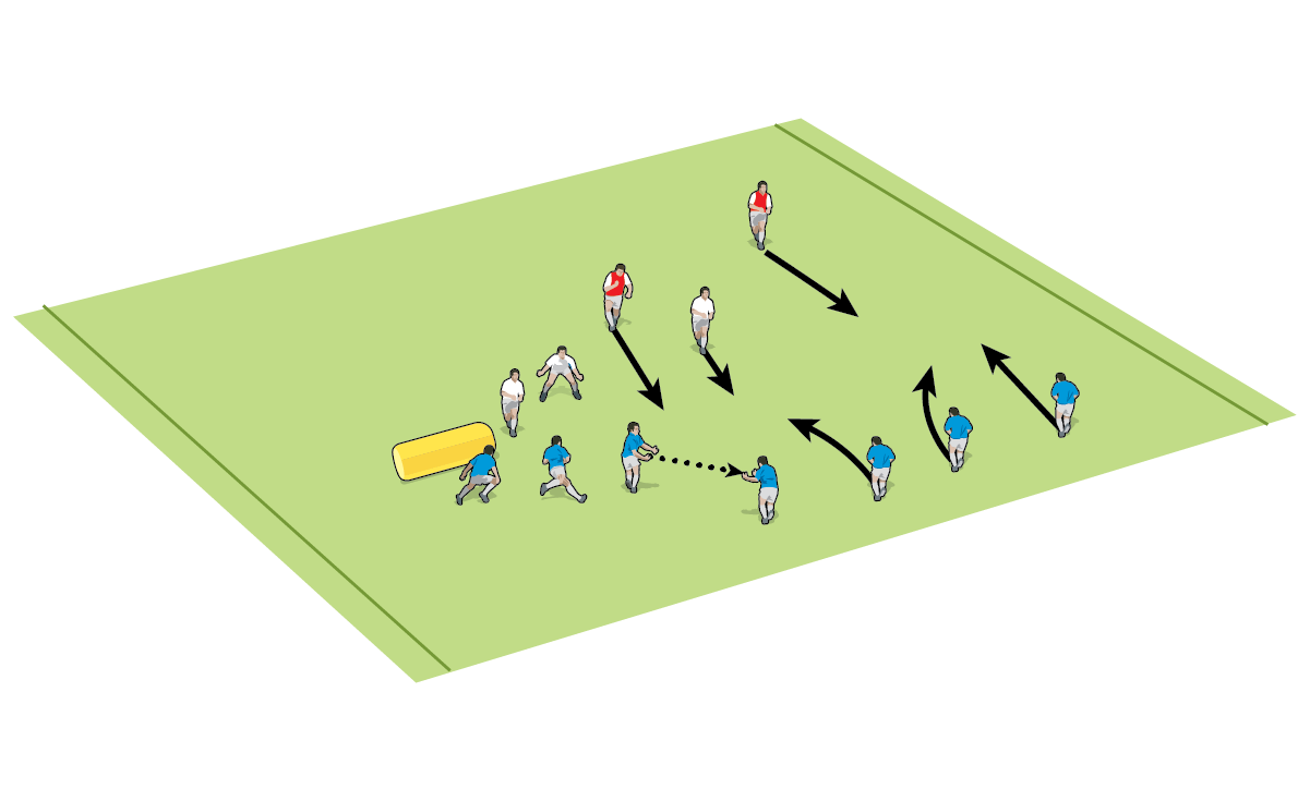 Turnover try - Rugby Attacking Drills - Rugby Coach Weekly